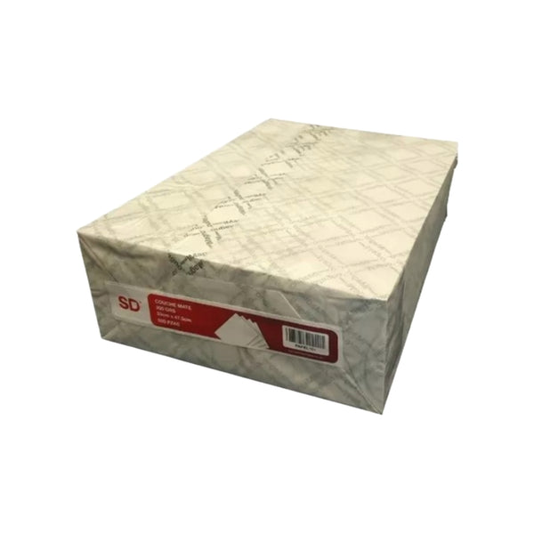 PAPEL COUCHE BRILL 135GR 33X47.5 PAQ 500 – SD